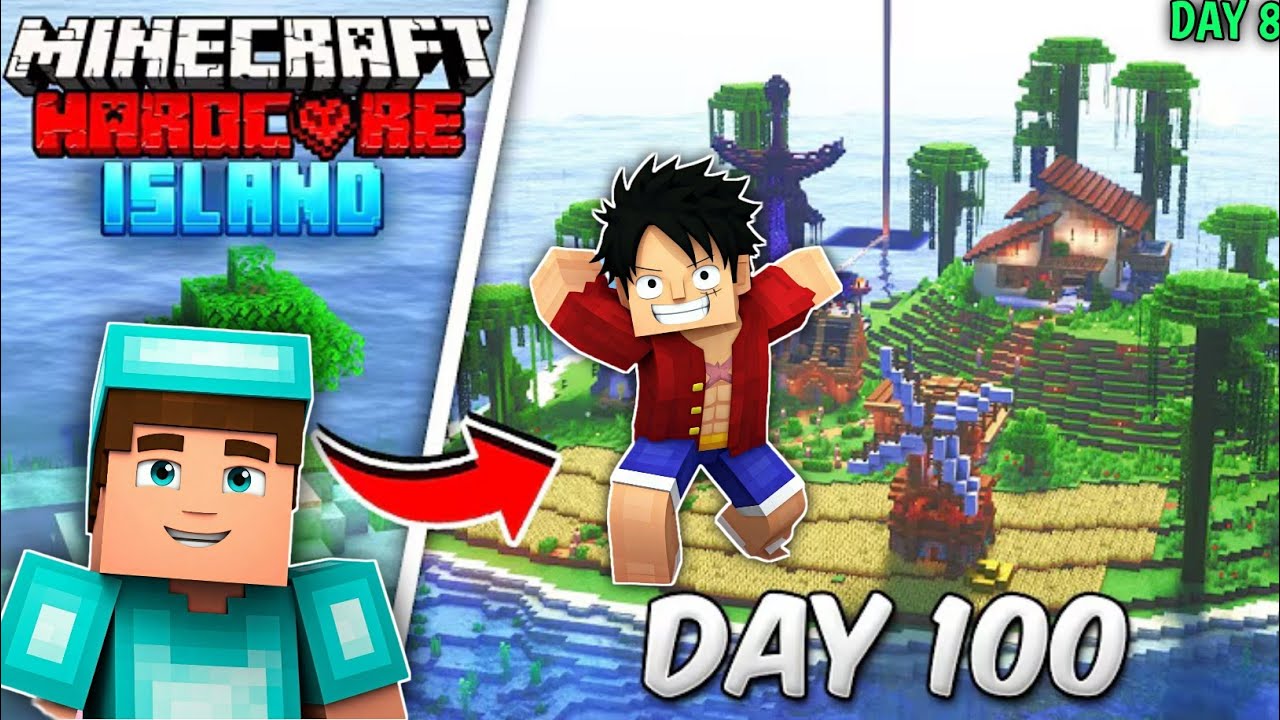 Minecraft 100 Days Hardcore Challenge : Can I Survive? 100 Days ...
