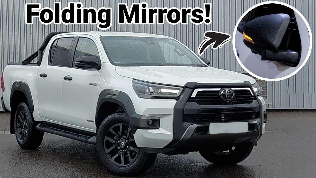 Automatic FOLDING Mirrors On This Toyota Hilux! - YouTube