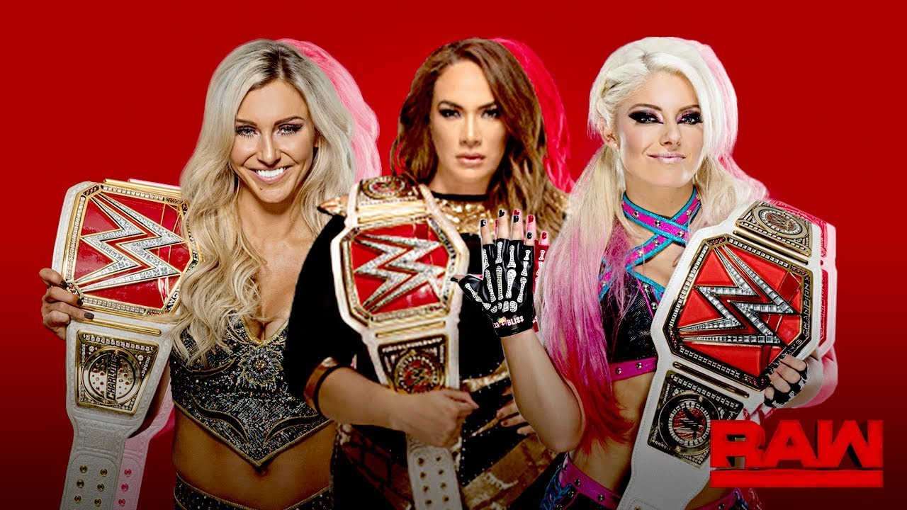 RAW Women's Championship History 2016 - 2018... - YouTube