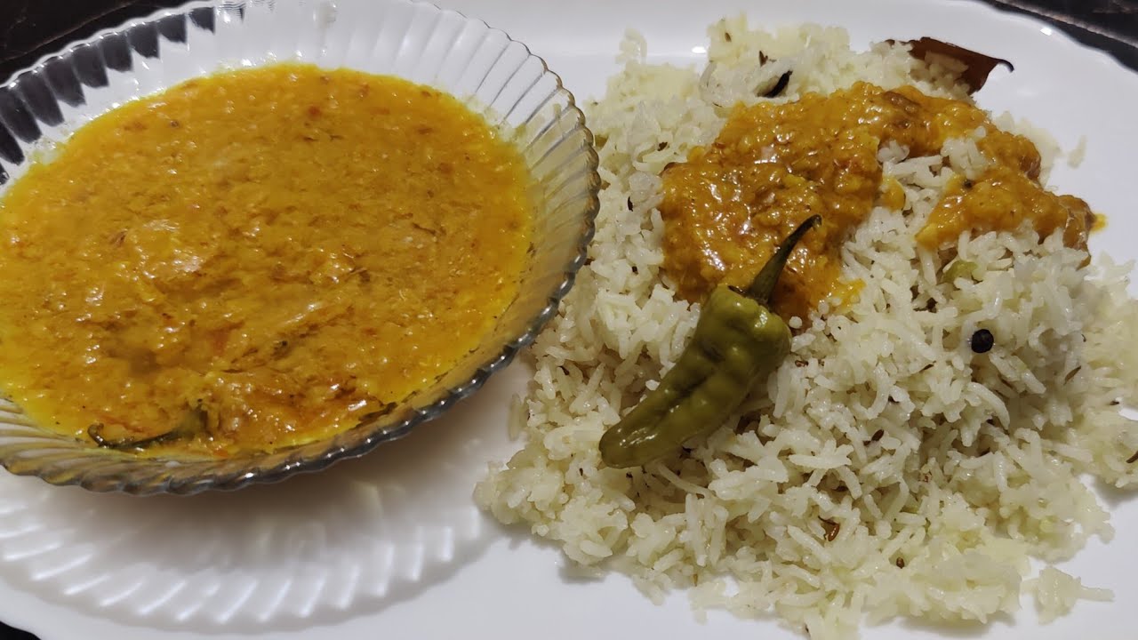 Dal Chawal Recipe | Simple and Easy Daal Chawal Recipe || Zeera Rice ...
