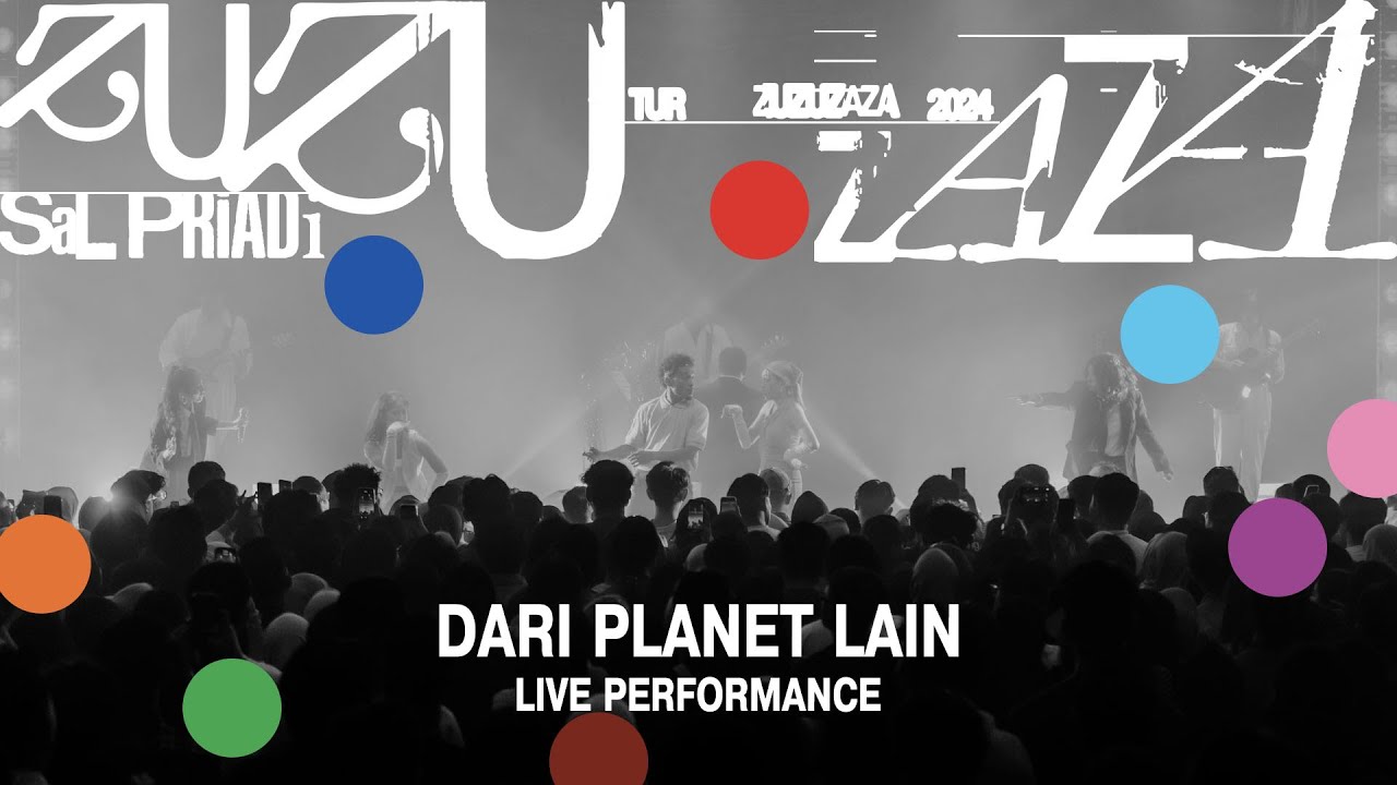 Sal Priadi - Dari planet lain (Live from Tur Zuzuzaza 2024 Bandung ...
