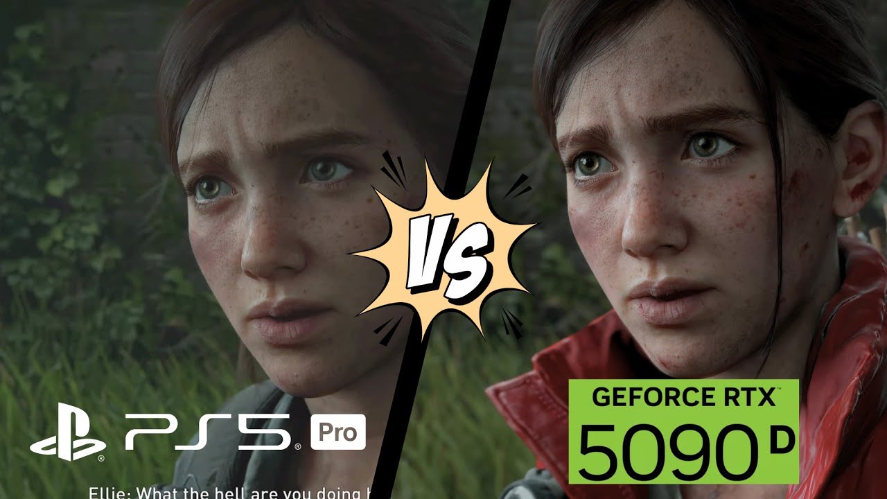 RTX 5090 vs PS5 Pro Last of Us Part 2 Graphics Comparison | Is it Even ...