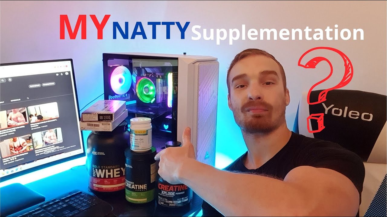 What supplements I'm taking as a NATTY bodybuilder - YouTube