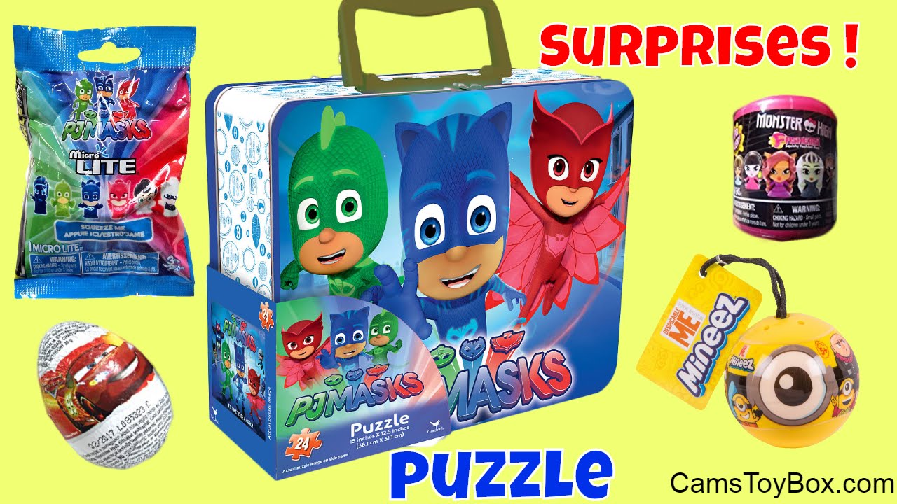 PJ Masks Surprises Toys Micro Lite Cars 3 Despicable Me Minions Mineez ...