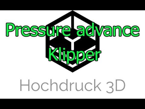 Pressure Advance! Wie konfiguriere ich es? - YouTube