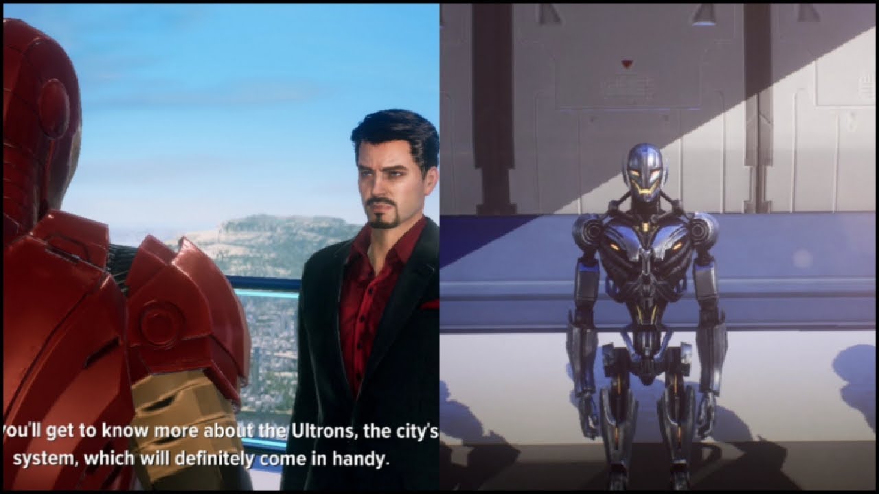 Iron man meet Tony stark||visiting new stark city Marvel Revolution Gameplay #gaming #marvel # ...