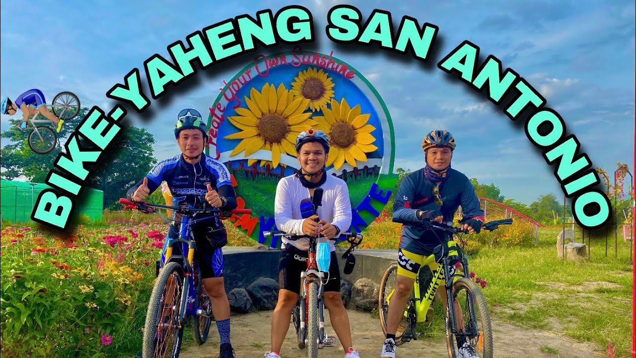 SAN ANTONIO NUEVA ECIJA BIKE RIDE | FARM VILLARONTE | FLOWER FARM - YouTube