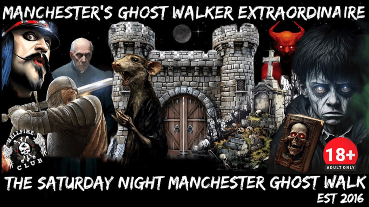 THE SATURDAY NIGHT MANCHESTER GHOST WALK 2024 - YouTube
