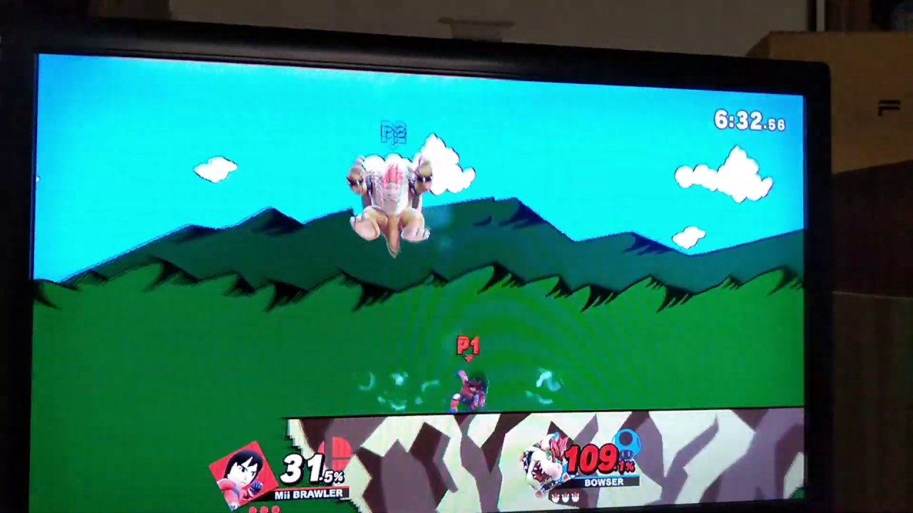 Mii Brawler *1111 moveset* gameplay showcase - Super Smash Bros ...