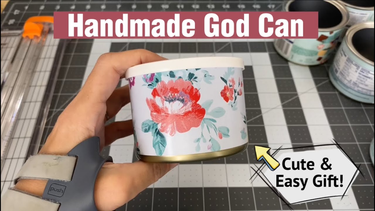 DIY God Can, Prayer Box Gift - 5 Minute Craft for Seniors, Art Therapy ...