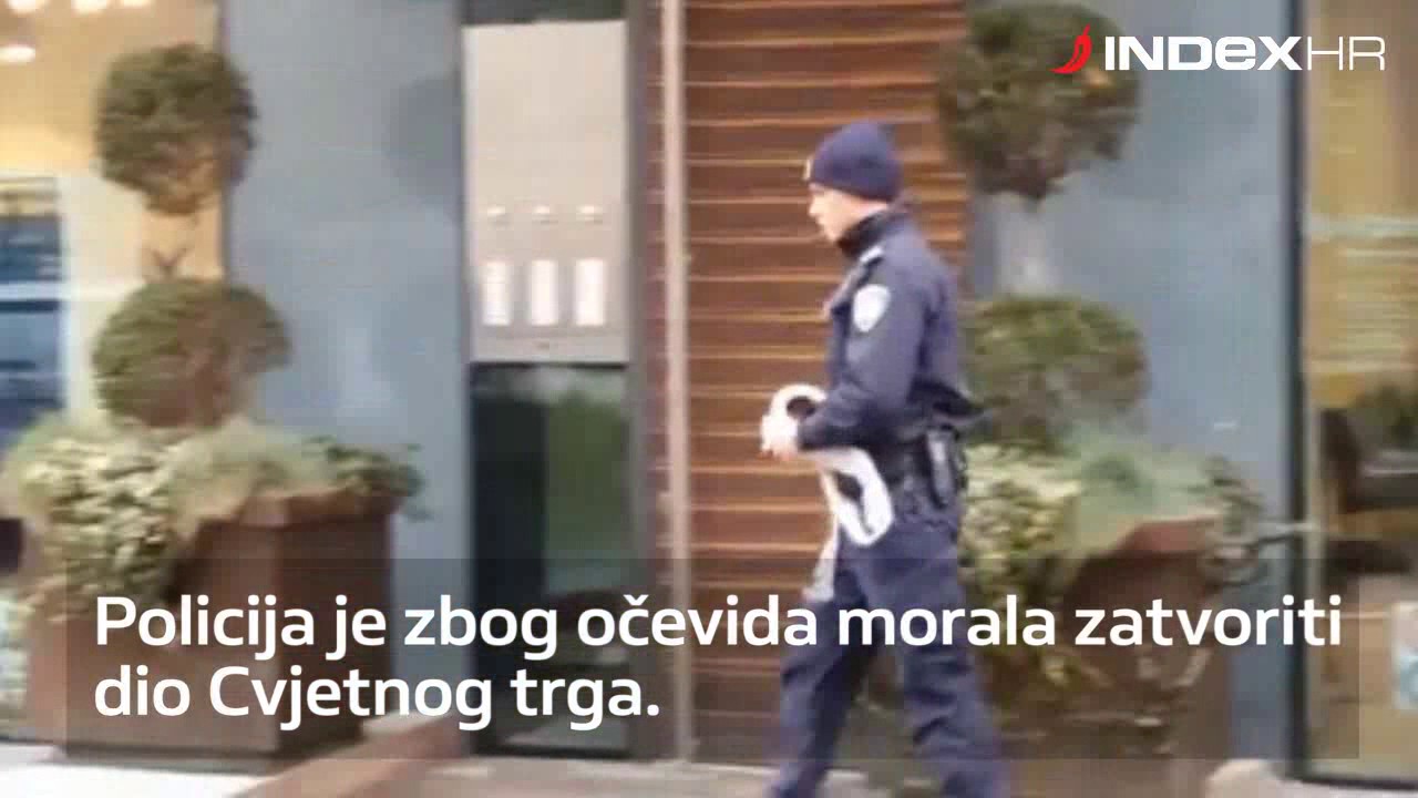 Pljačka banke u centru Zagreba - YouTube