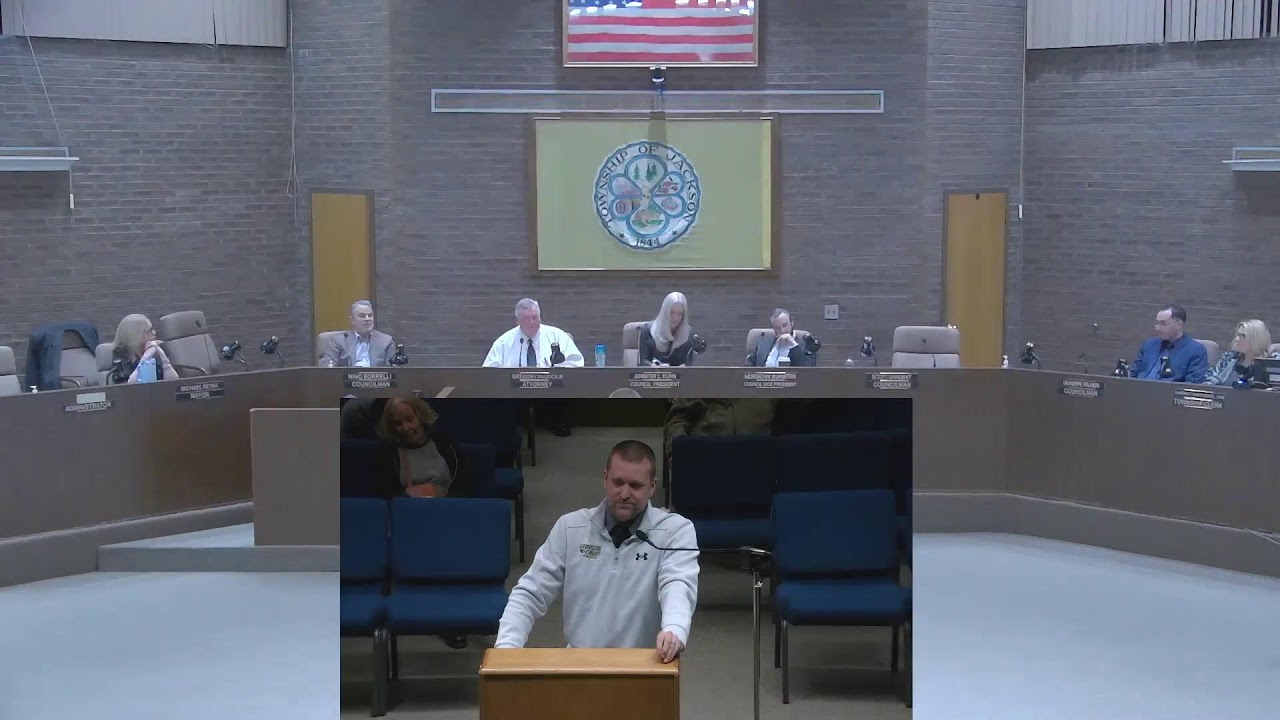 Jackson Township Council Meeting 04082025 - YouTube