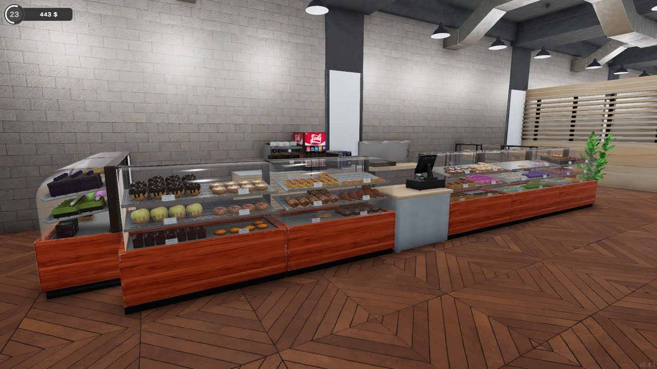 Cafemart Simulator - solo game play part 4 complete cafe license!! (no ...
