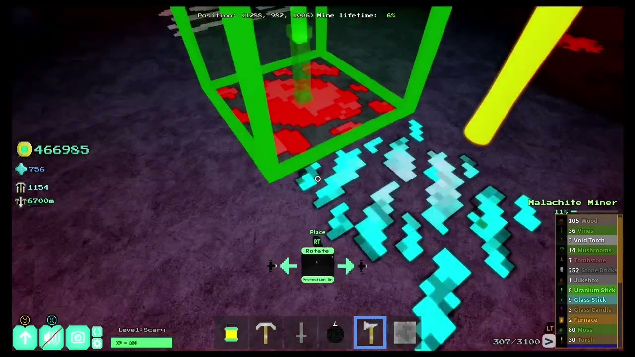 Malachite Mines - Random rare ore finds. - YouTube