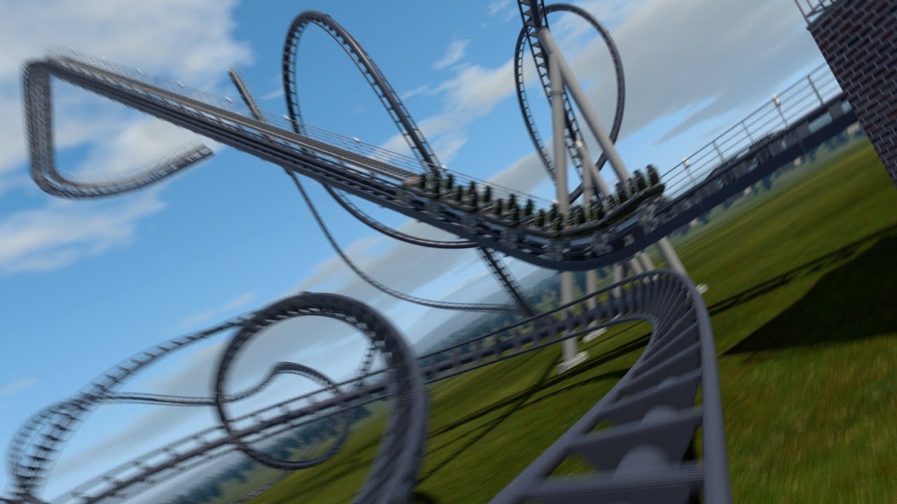 Vekoma Modern Tilt Coaster - Preview POV - YouTube