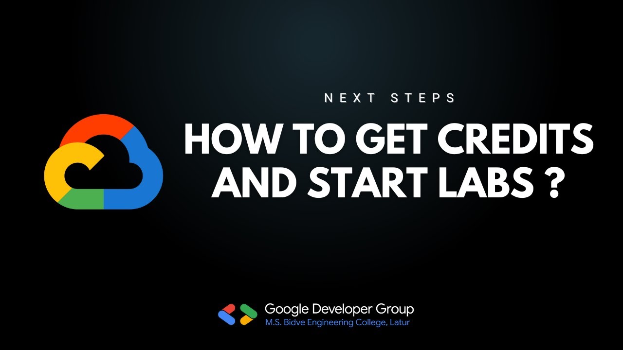 How to get credits and use them to complete labs ? | Cloud Study Jam ...
