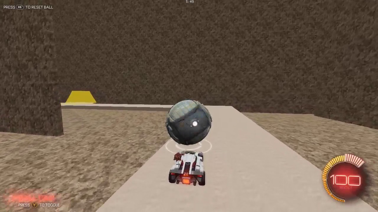 Rocket League Dribbling Map! Part 1 - YouTube