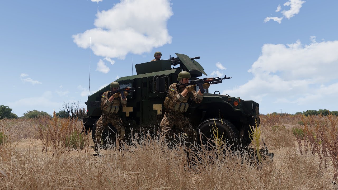 ARMA 3 | Ukrainian soldiers attack Russian FOB | Quick editor mission ...