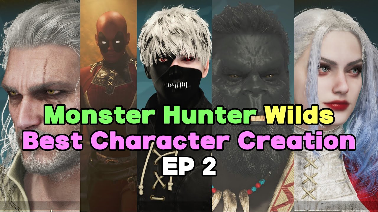 Best character creations EP2 | Monster Hunter Wilds - YouTube