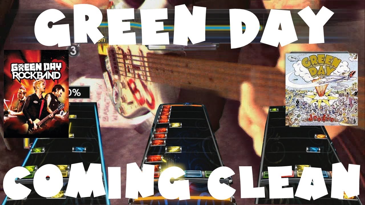 Green Day - Coming Clean - Green Day Rock Band Expert Full Band - YouTube