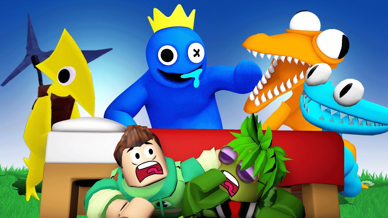 FLO & LARS vs. RAINBOW FRIENDS - YouTube