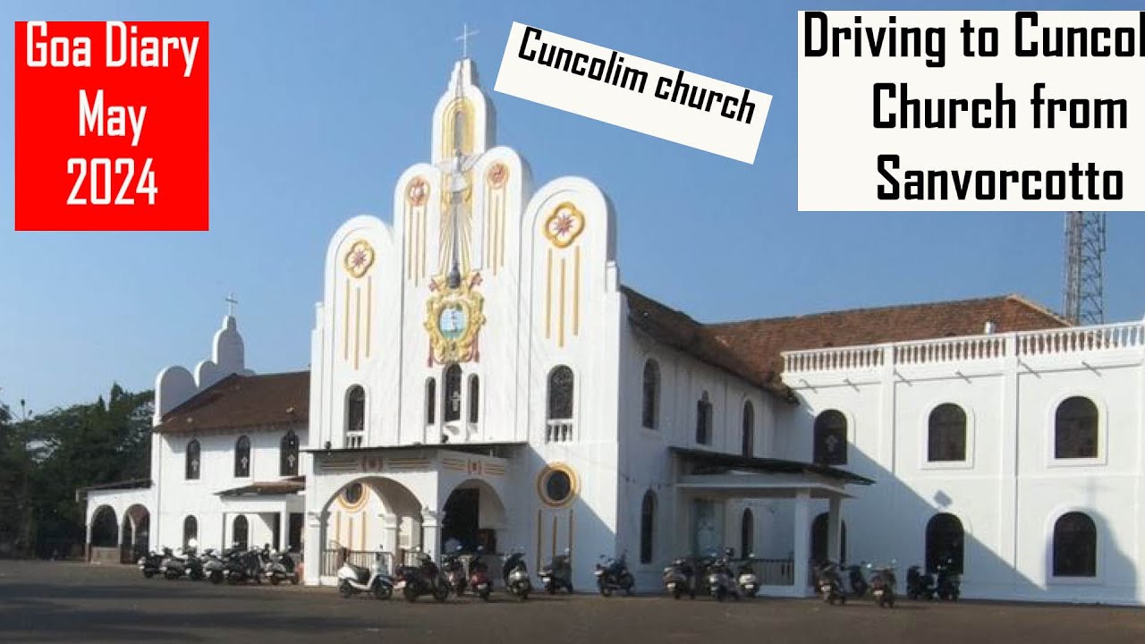 Driving in and around Cuncolim - YouTube