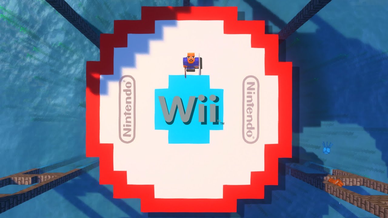 Building Wii's best Sport in Survival Minecraft - YouTube