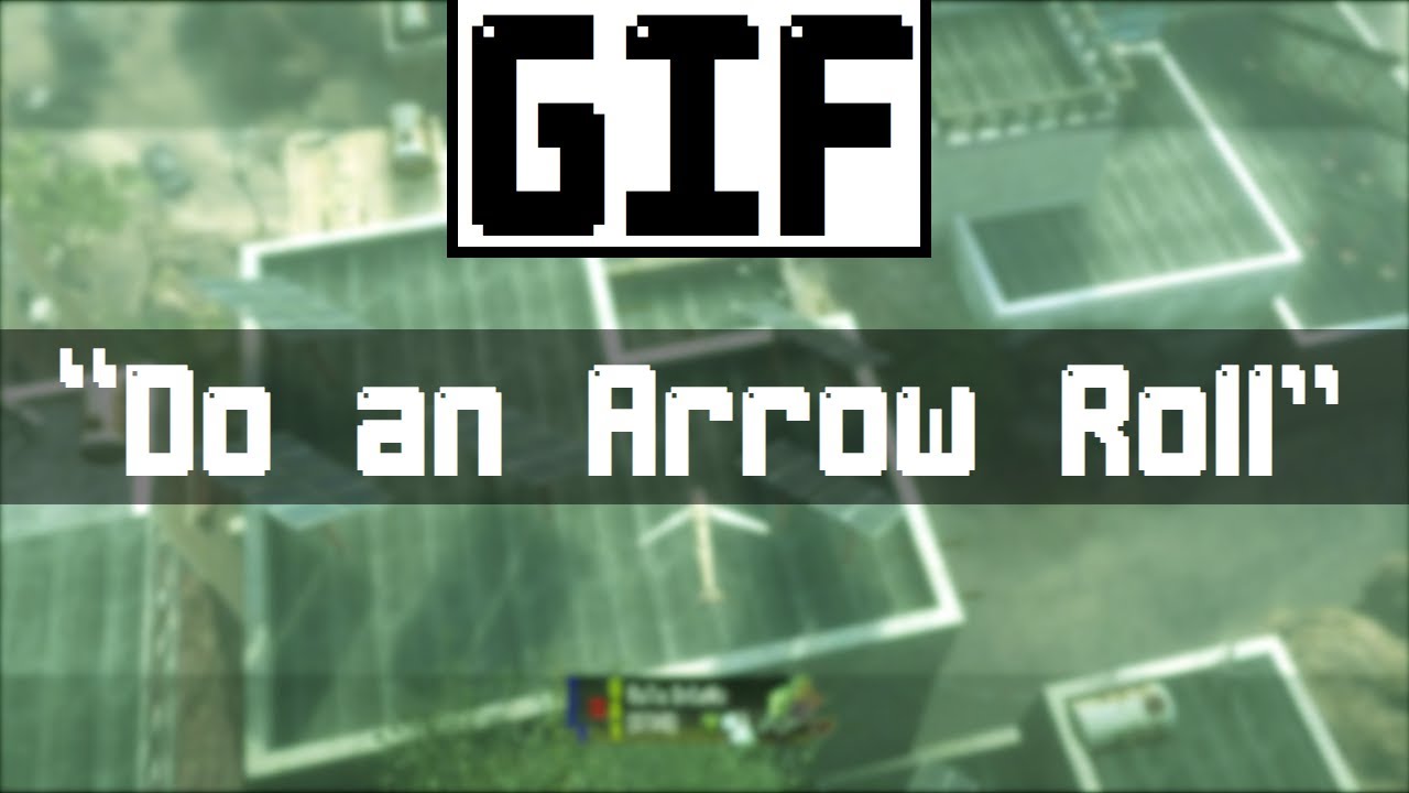 GIF 1 - "Do an Arrow Roll" (Video Game Fun) - YouTube