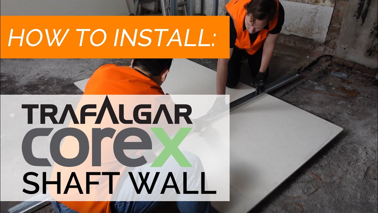 How to install Trafalgar Corex Wall - YouTube