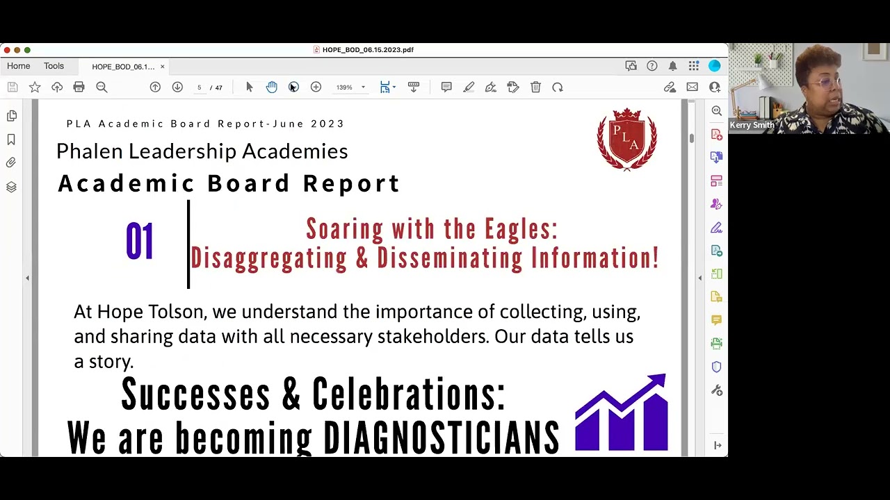 Hope Tolson Board Meeting Recording: June 15, 2023 - YouTube