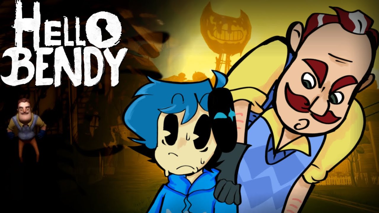 HELLO BENDY | EL CROSSOVER de BENDY y HELLO NEIGHBOR - YouTube