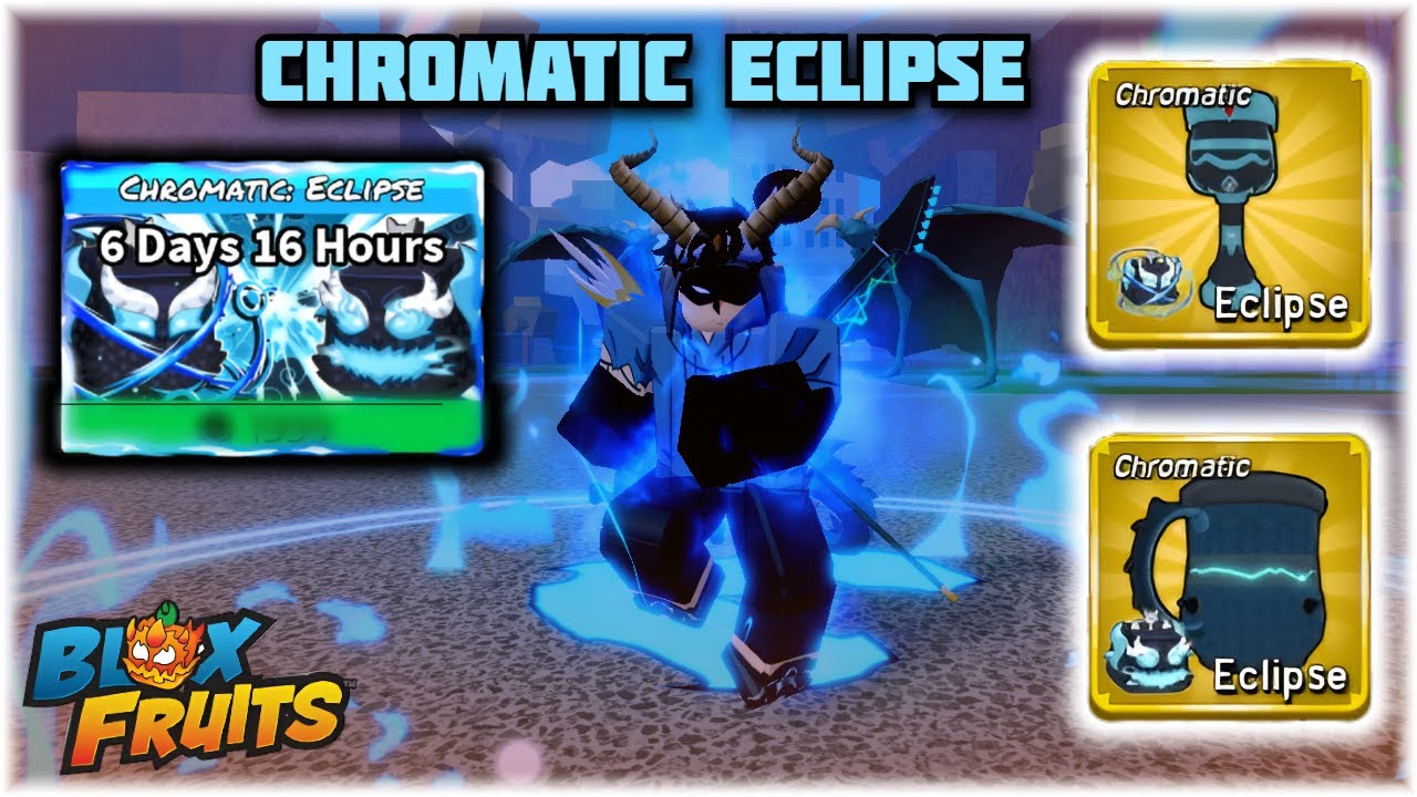 NEW! CHROMATIC ECLIPSE SHOWCASE | BloxFruits Dragon Update - YouTube
