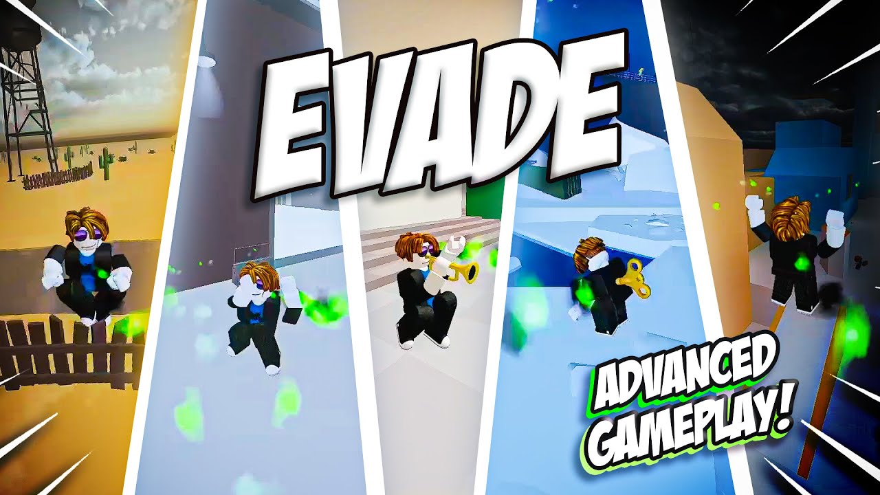 EVADE Emote Hop Gameplay #180! (Using X Mouse for 3rd Time) - YouTube