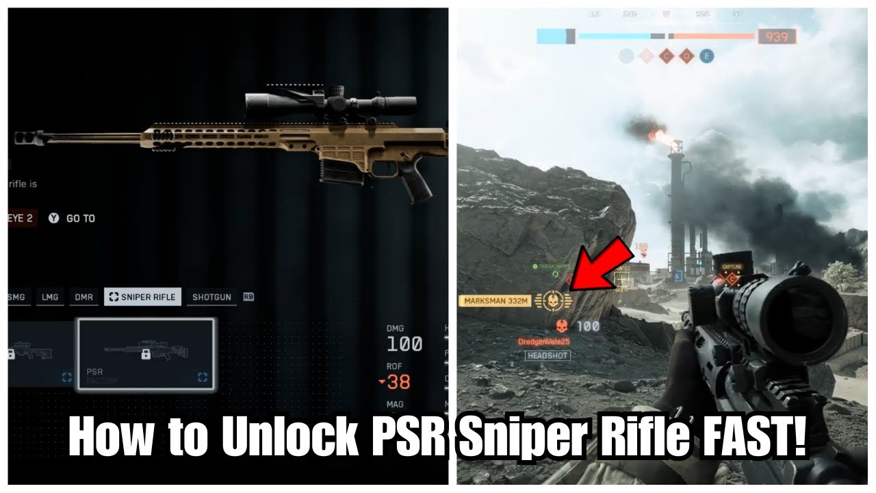 Battlefield 6 - How to Unlock PSR Sniper Rifle FAST! - YouTube