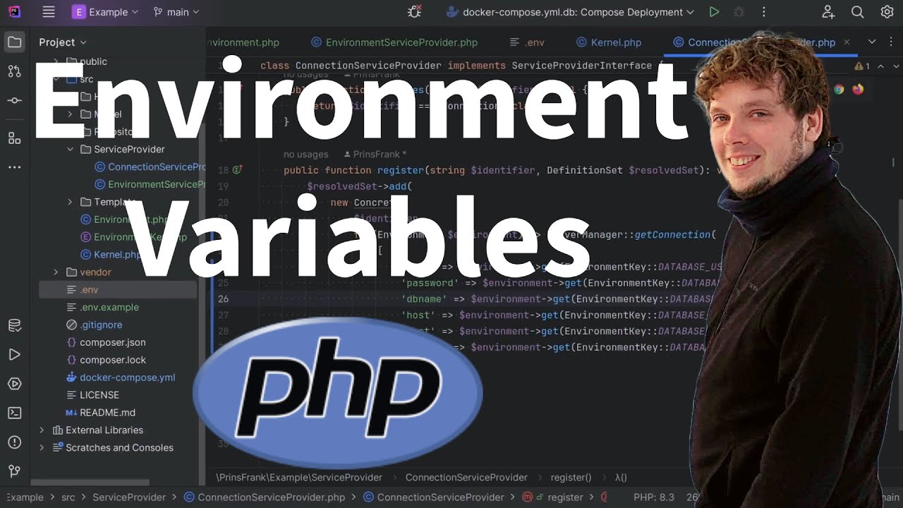Environment Variables - Intro into modern PHP development - YouTube