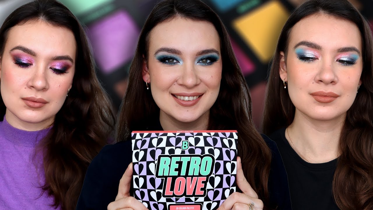 BEAUTY BAY RETRO LOVE PALETTE : LA MEILLEURE DE TOUTES ?! 😱😱 REVUE & 3 ...