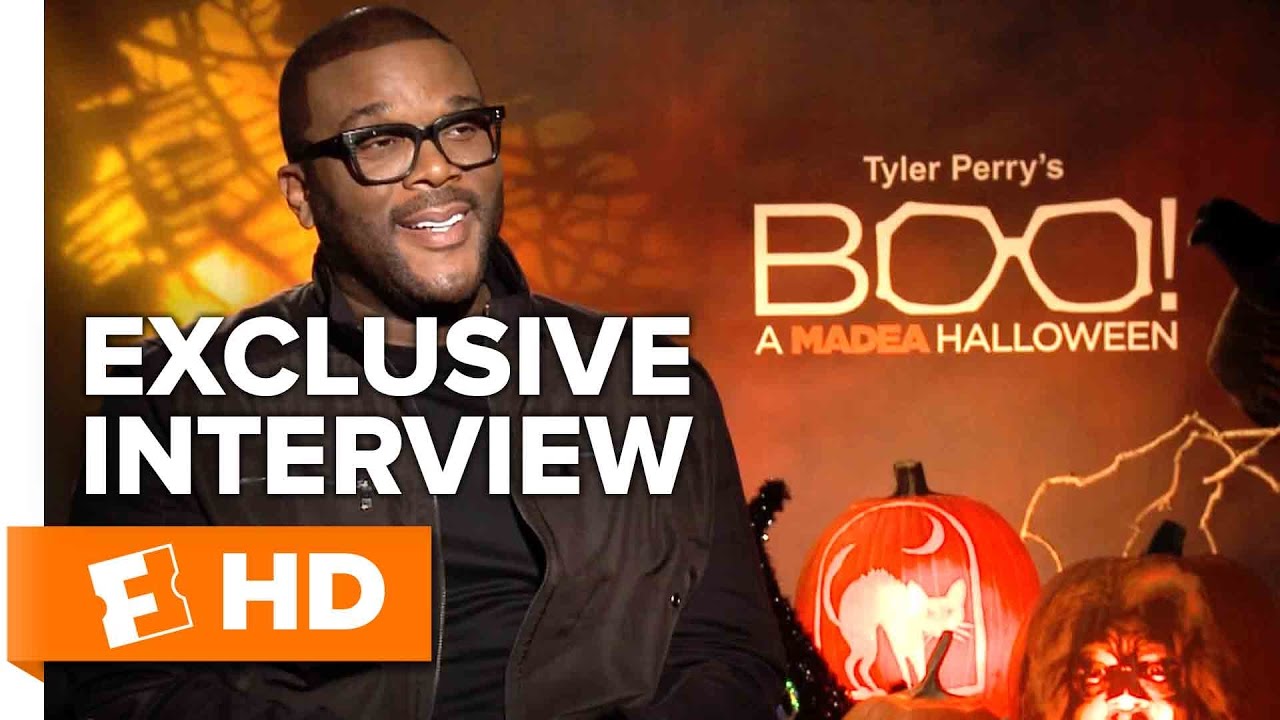 Tyler Perry Exclusive 'Boo! A Madea Halloween' Interview (2016) - YouTube