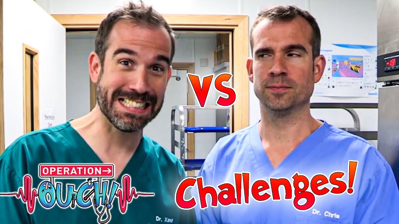Hospital Challenges! 🏆 | Dr. Chris VS Dr. Xand | Operation Ouch - YouTube