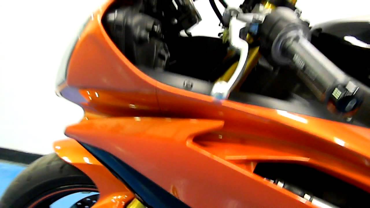 2009 Yamaha YZF-R6 Orange - used bike for sale - Eden Prairie MN - YouTube