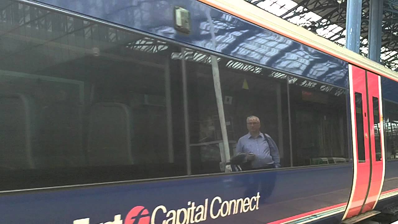 First Capital Connect class 377/5 arrives at brighton station - YouTube