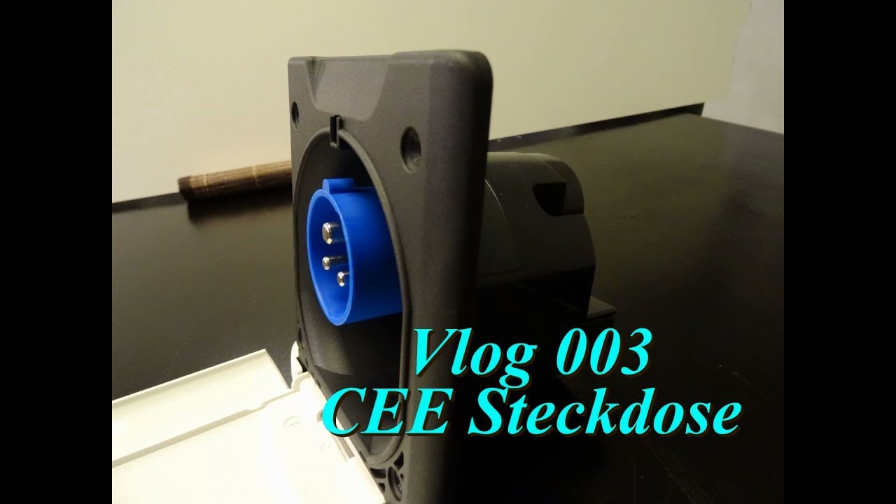Einbau einer CEE Dose im Camper. - YouTube