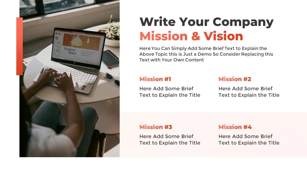 Animated PowerPoint Mission and Vision Slide - YouTube