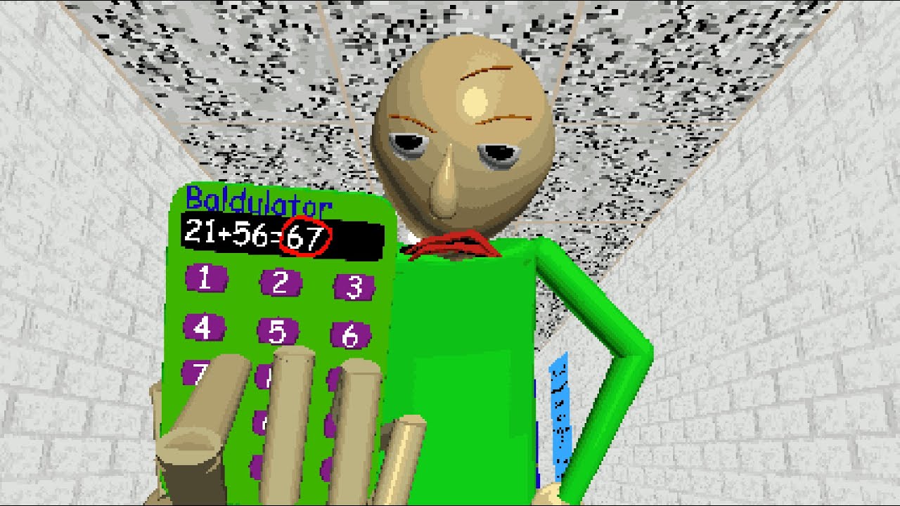Baldi Holds a Calculator?? (Ft. 67) - YouTube