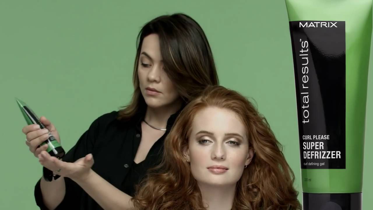 Matrix Curl Для вьющихся волос - YouTube