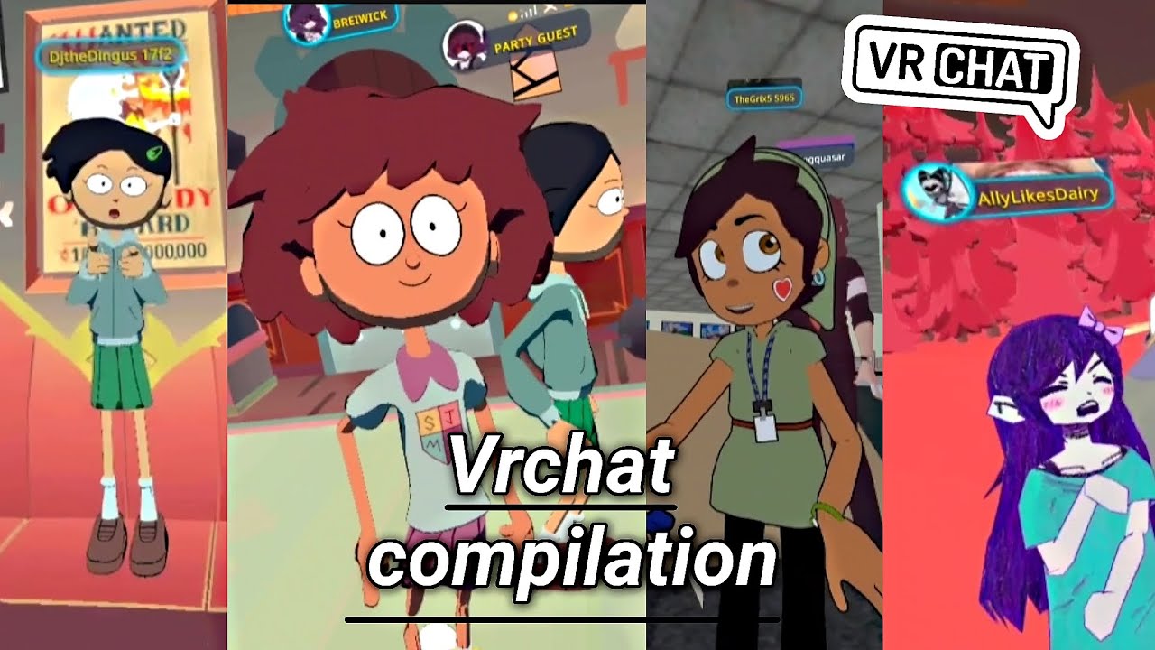The owl house and Amphibia || Vrchat compilation || Funny Moments - YouTube
