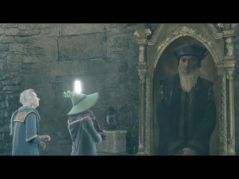 Meet Professor Fig at the Tower camped by Goblins - Hogwarts Legacy ...