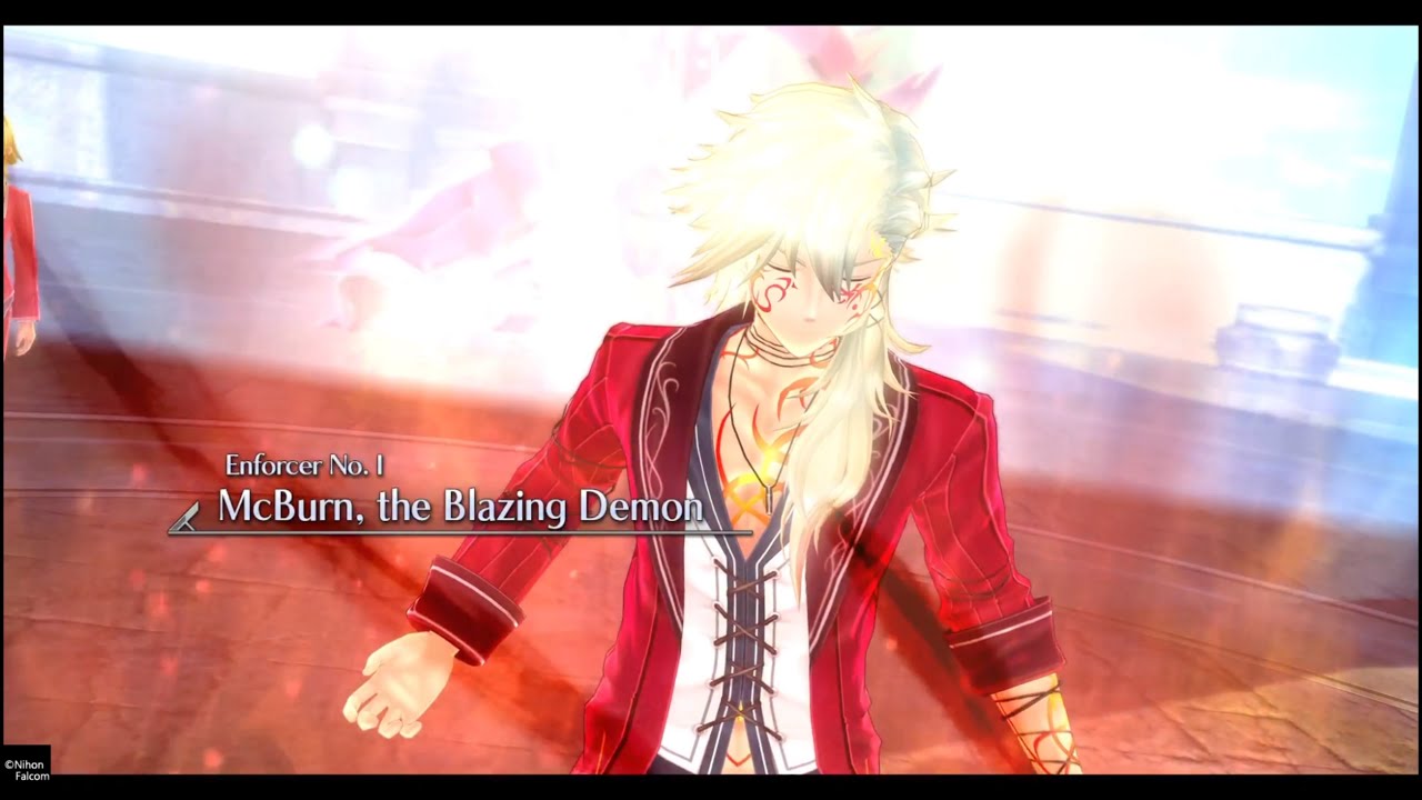 Trails of Cold Steel III - McBurn Boss Fight - YouTube