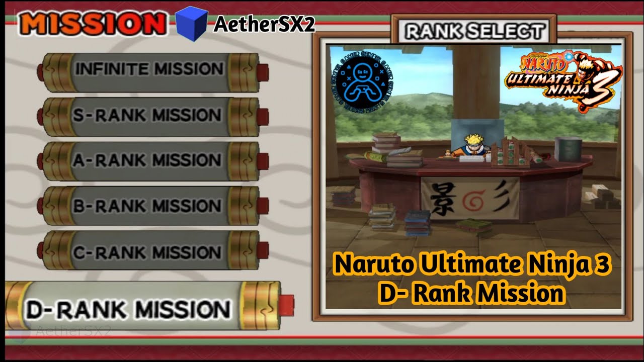Naruto Ultimate Ninja 3 D-Rank Mission - YouTube