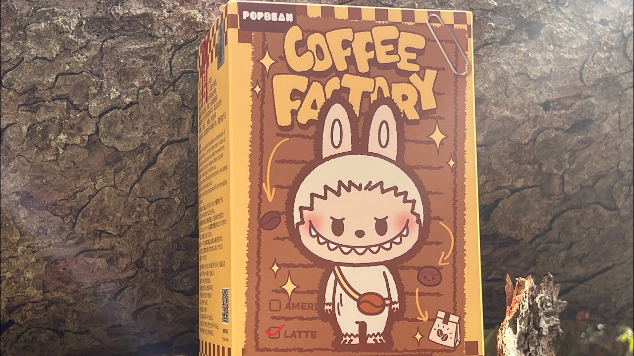 Popbean Coffee Factory LABUBU Blind Box Opening #Labubu - YouTube