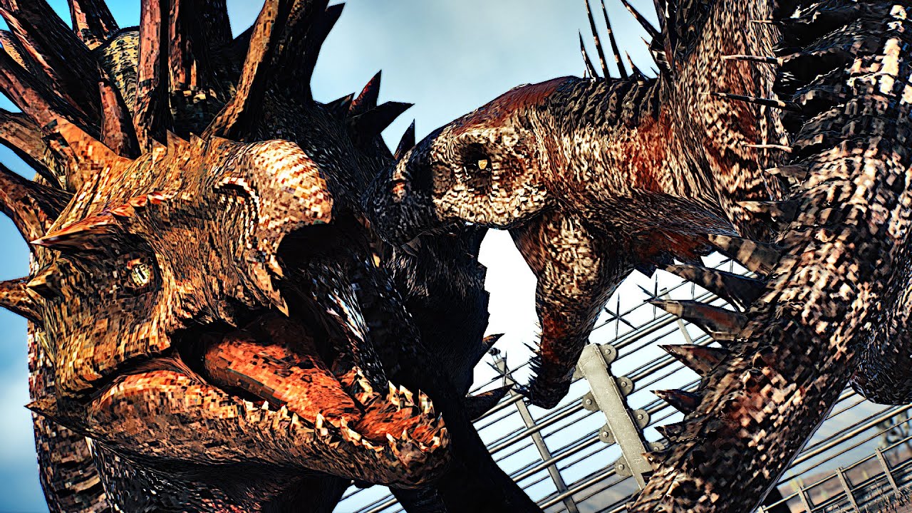 Diorajasaur Vs Tryostronix ! Jurassic World Alive Mod Showcase Jurassic ...